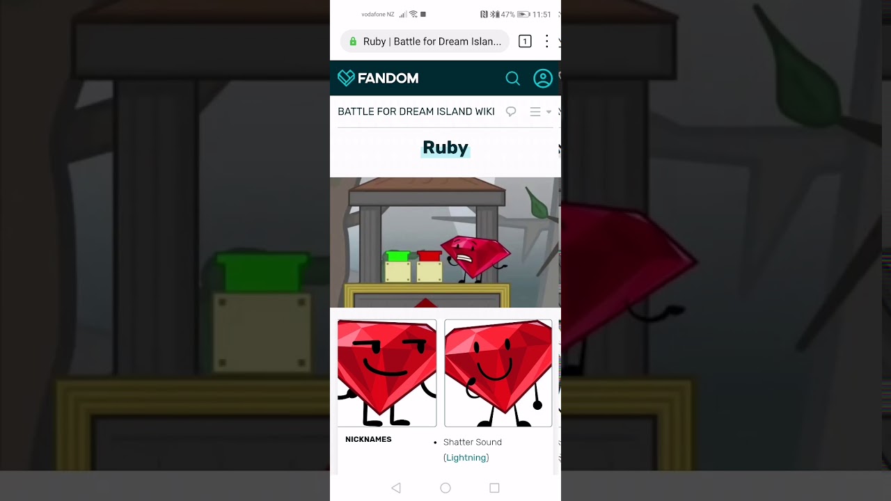 Browser: Ruby - BFDI wiki