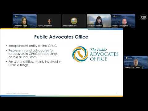 CPUC Webinar Keeping Water Affordable, Safe and Accessible 20240403 1659 1