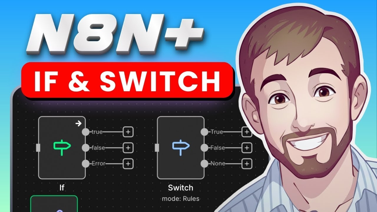 Mastering n8n Conditionals: IF Node, Switch Node & Expressions Explained (No Code)