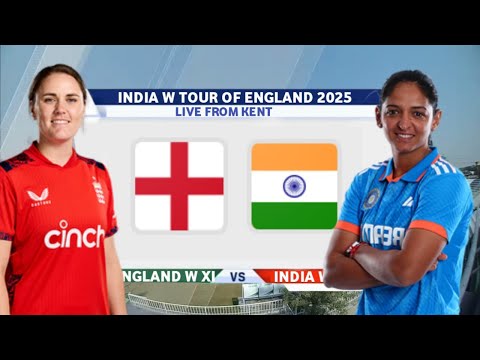 🔴 Live: ECB‑XI vs IND‑W Warm-up Match | India Women Tour of England 2025 | Toss & Live Score
