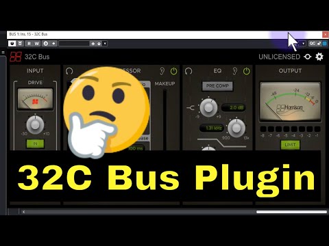 Harrison Introduces 32C BUS Plugin (AAX, AU, VST, VST3) - Gearspace