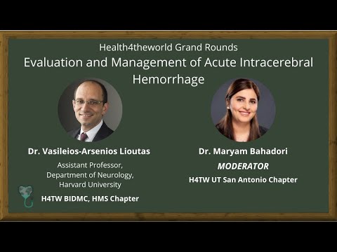 Evaluation and management of acute spontaneous intracerebral hemorrhage
