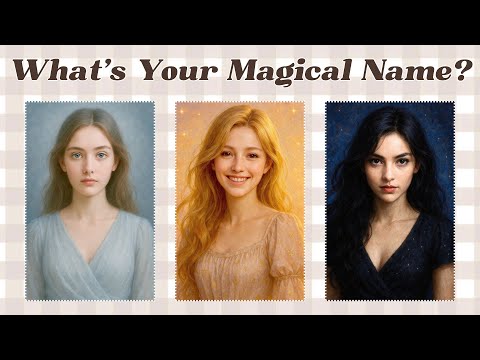 What is Your Magical Name? โจ๐ฎ | Personality Test Quiz