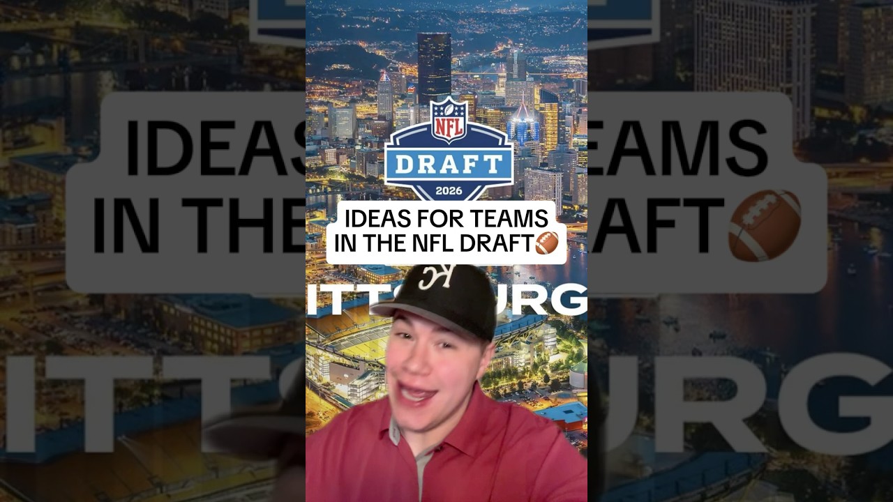 IDEAS FOR TEAMS IN THE 2026 NFL DRAFT😳🤣🏈 #nfl #football #chiefs #cowboys #patriots #eagles #funny