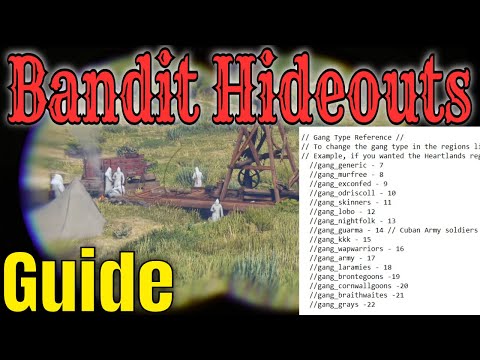 Steam Community :: Video :: How to Change what Bandit Gang will Spawn at a Hideout - (Bandit ...