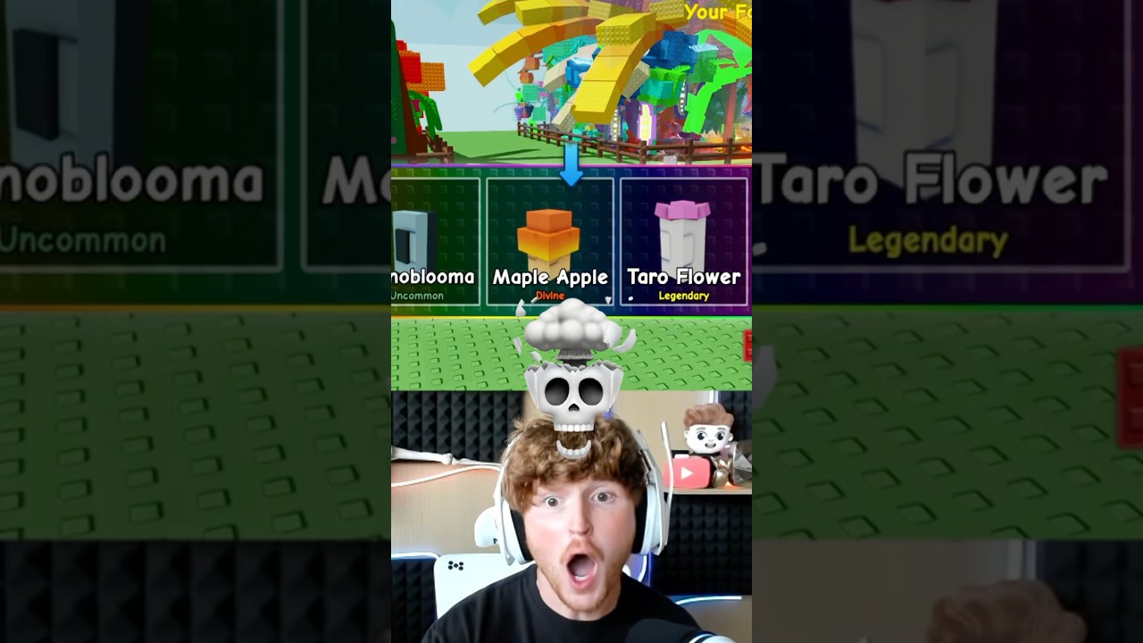 LUCKIEST Rainbow Maple Apple in Grow a Garden..