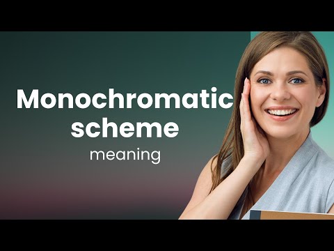 Understanding the Monochromatic Scheme: A Simple Guide