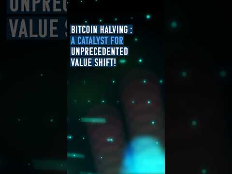 Bitcoin Halving: A catalyst for unprecedented value shift! #defi #digitalassets #bitcoin #btc #web3