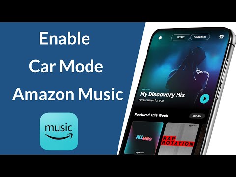 How to Enable Car Mode in Amazon Music App?