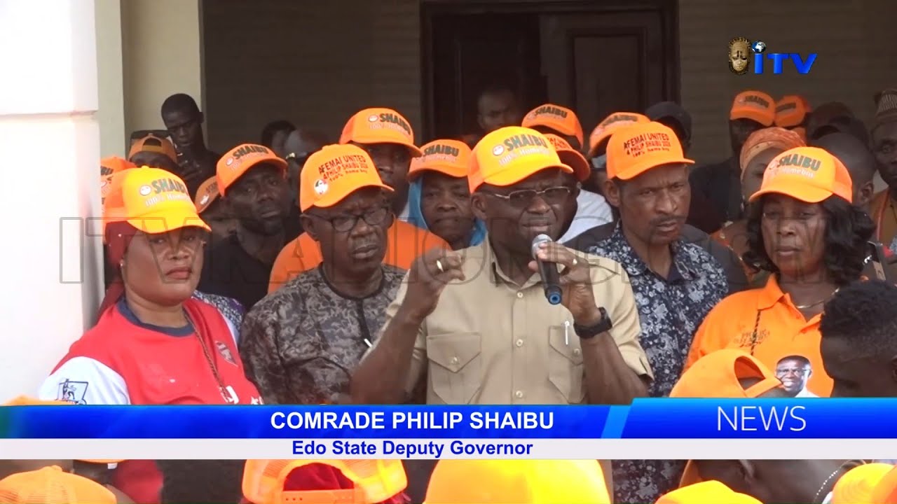 Edo State Deputy Gov. Comrade Philip Shaibu Says Recent PDP Meeting In Edo North Is Null And Void