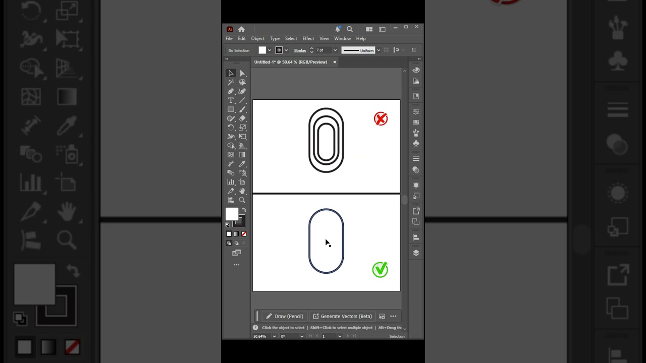 How to use offset path in Adobe illustrator | Adobe illustrator tutorials for beginners