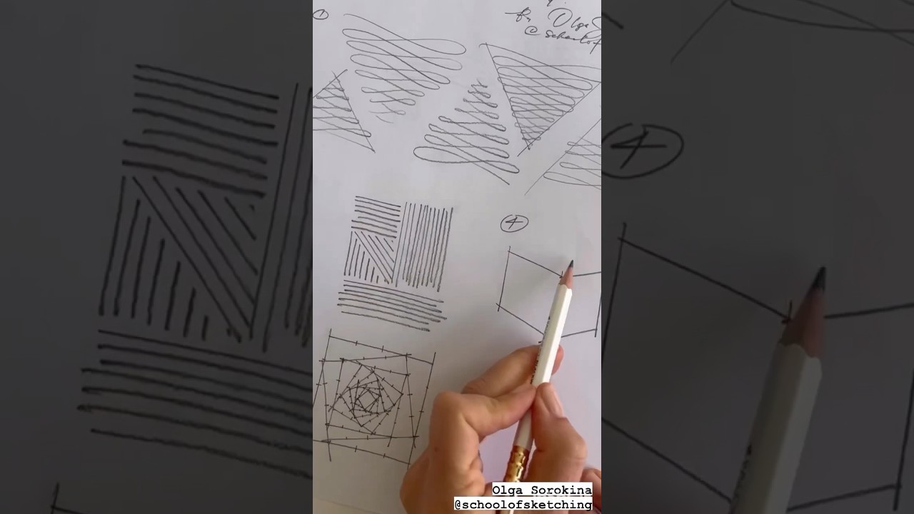 ✍️Top 3 exercises to train your hand (+a bonus one) #sketching