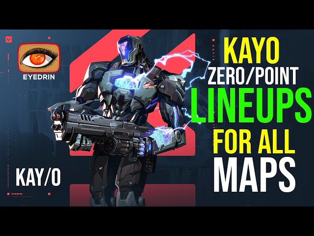 All KAY/O lineups in Valorant’s Split