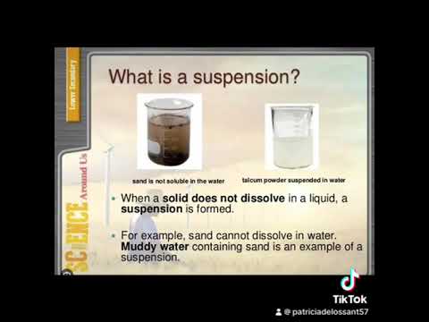 #what is colloid and suspension @science