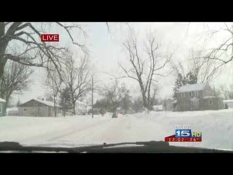 Fort Wayne road conditions as of Noon