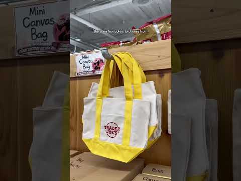 New Trader Joe’s Mini Tote Bags!