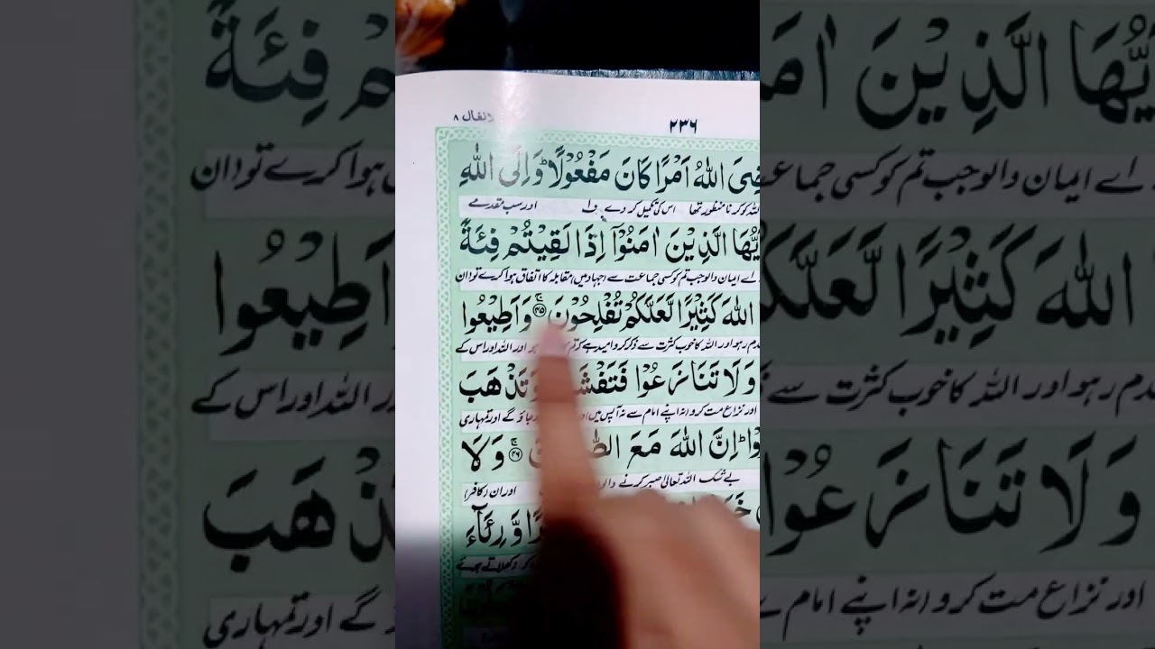 Surah Al Anfal with translation