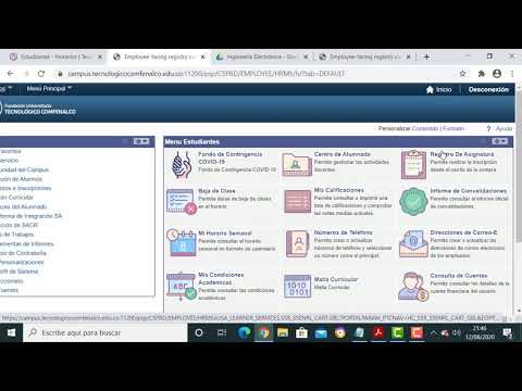 Como registrar mis asignaturas en Campus Tecnologico Comfenalco