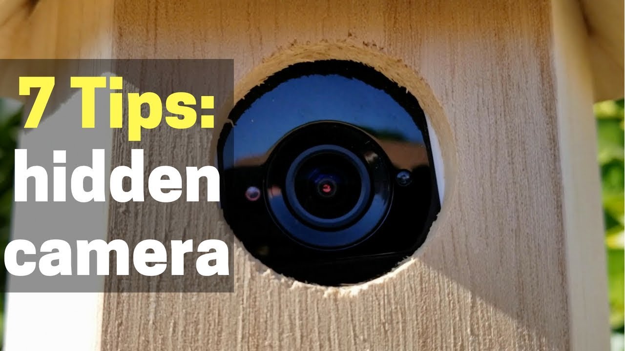 How to Hide a Security Camera (Indoors or Outside)