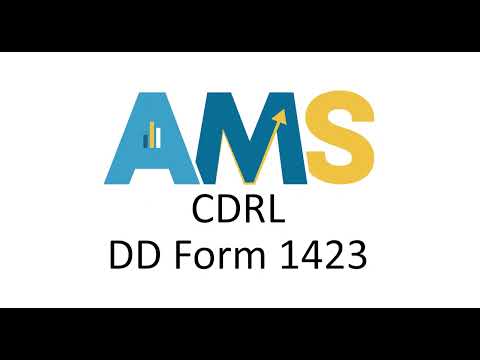 CDRL Lessons - The DD Form 1423
