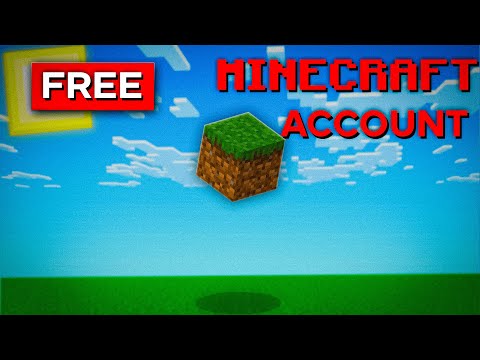 How to Get a Free Minecraft Account | 100% working Method works in 2025