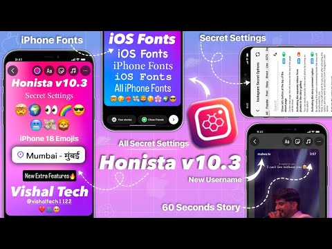 Honista v11 Secret Settings 🔥| New Features 15+ | Honista iPhone Story | honista new update