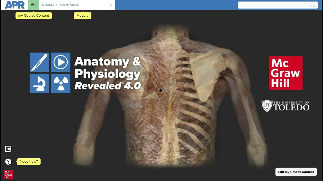 Anatomy and Physiology Revealed® Overview