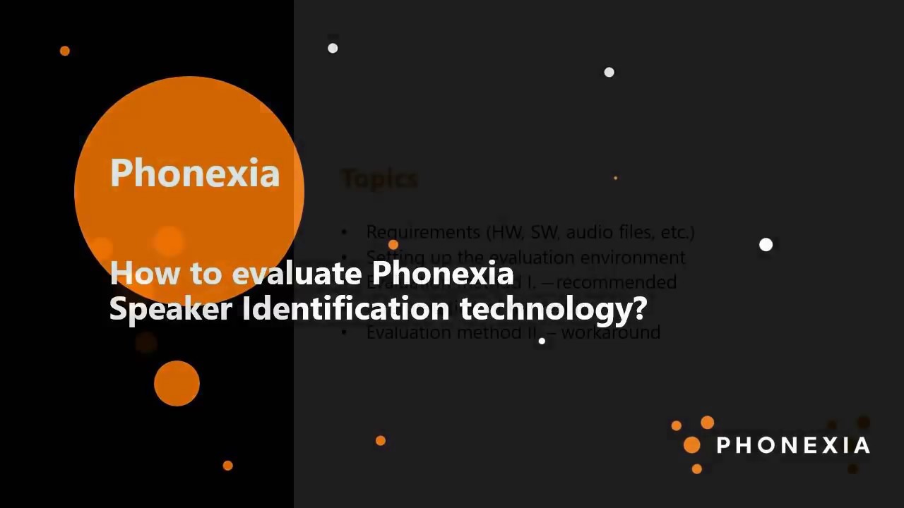 Phonexia's AI-powered Speaker Identification: How to Evaluate Its Accuracy on a Specific Data Set
