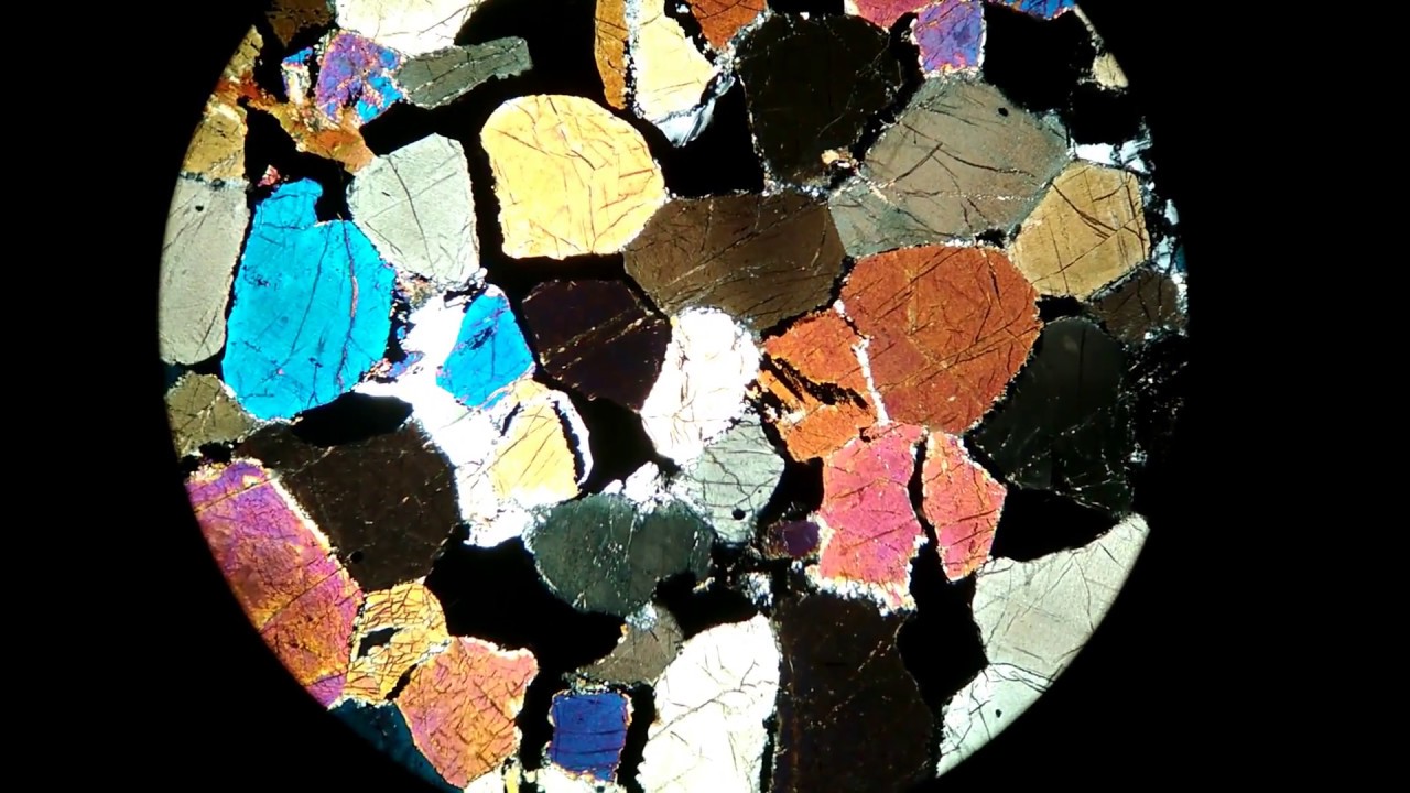 Pyroxenite Thin Section Sample 1