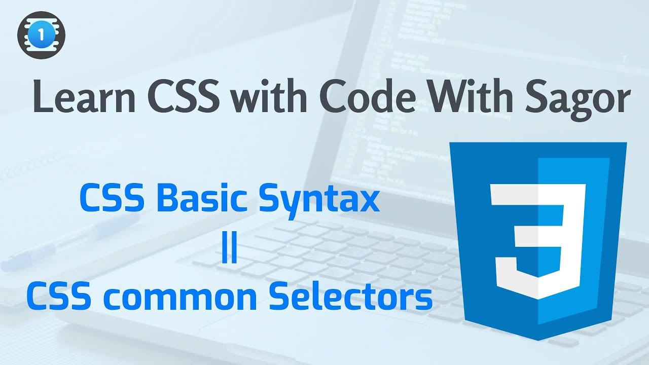 CSS Basic Selectors Tutorial in Bangla || Syntax of CSS selectors