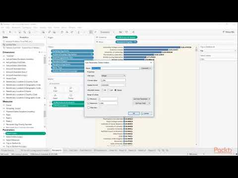 Learn Building Interactive Dashboards with Tableau 10 5 Top and Bottom N | packtpub com - Mind ...