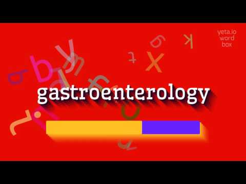 GASTROENTEROLOGY - HOW TO PRONOUNCE IT? #gastroenterology