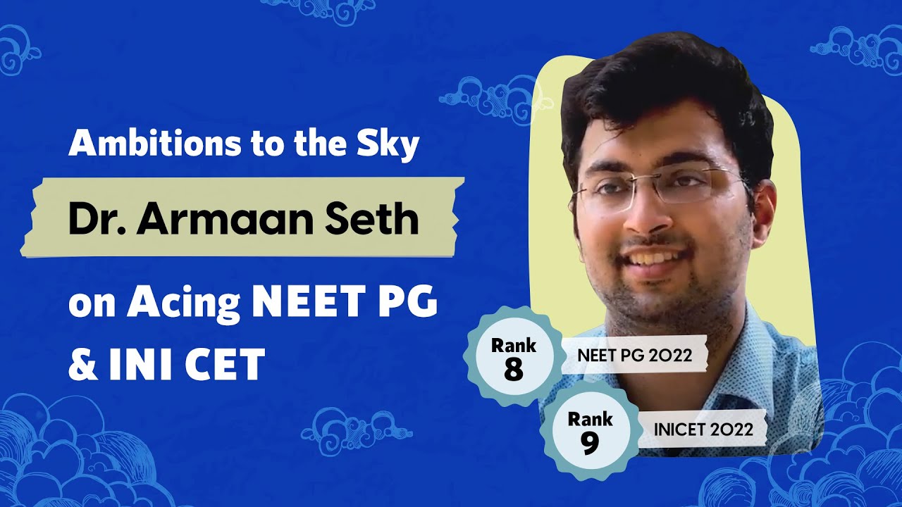 Ambitions to the Sky S02 E04 | Dr. Armaan Seth | Rank 8, NEET PG 2022