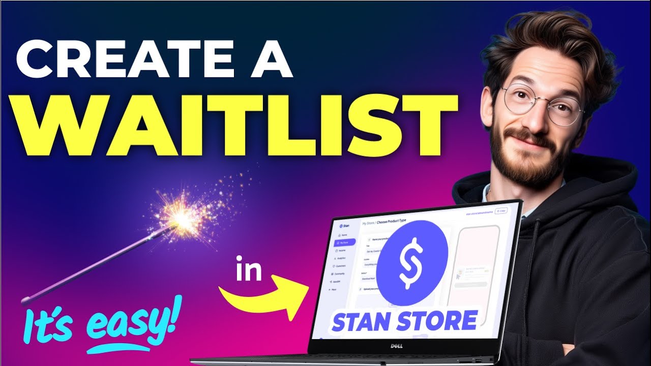 How to CREATE A WAITLIST on STAN STORE (Step by Step)