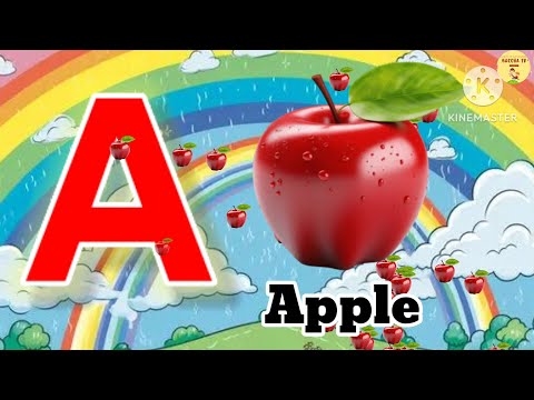 Phonics Song 2 with Two words in 3D - A for Aeroplane- ABC Alphabet Songs & Sounds for Children ABCD