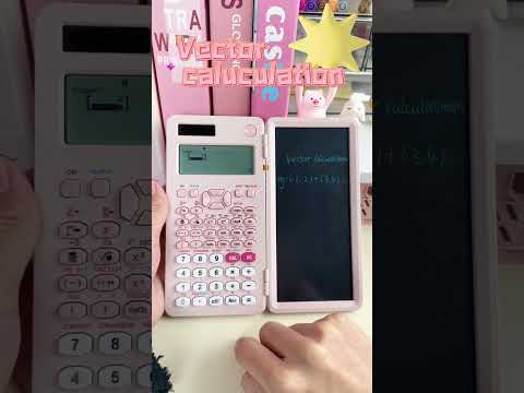 How to do Vector caluculation in NEWYES fx-991EX scientific calculator #newyes #math #tutorial