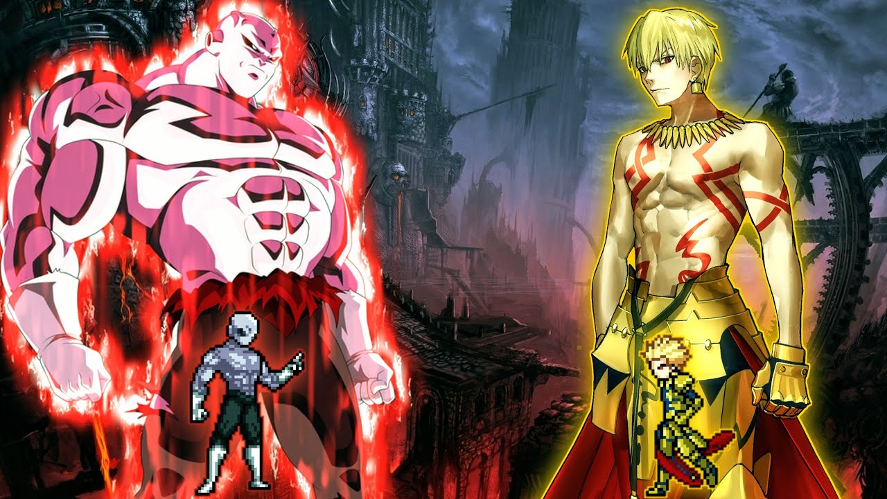Jiren V2 OP(All Form) (New) VS Gilgamesh V3 OP in Jump Force Mugen