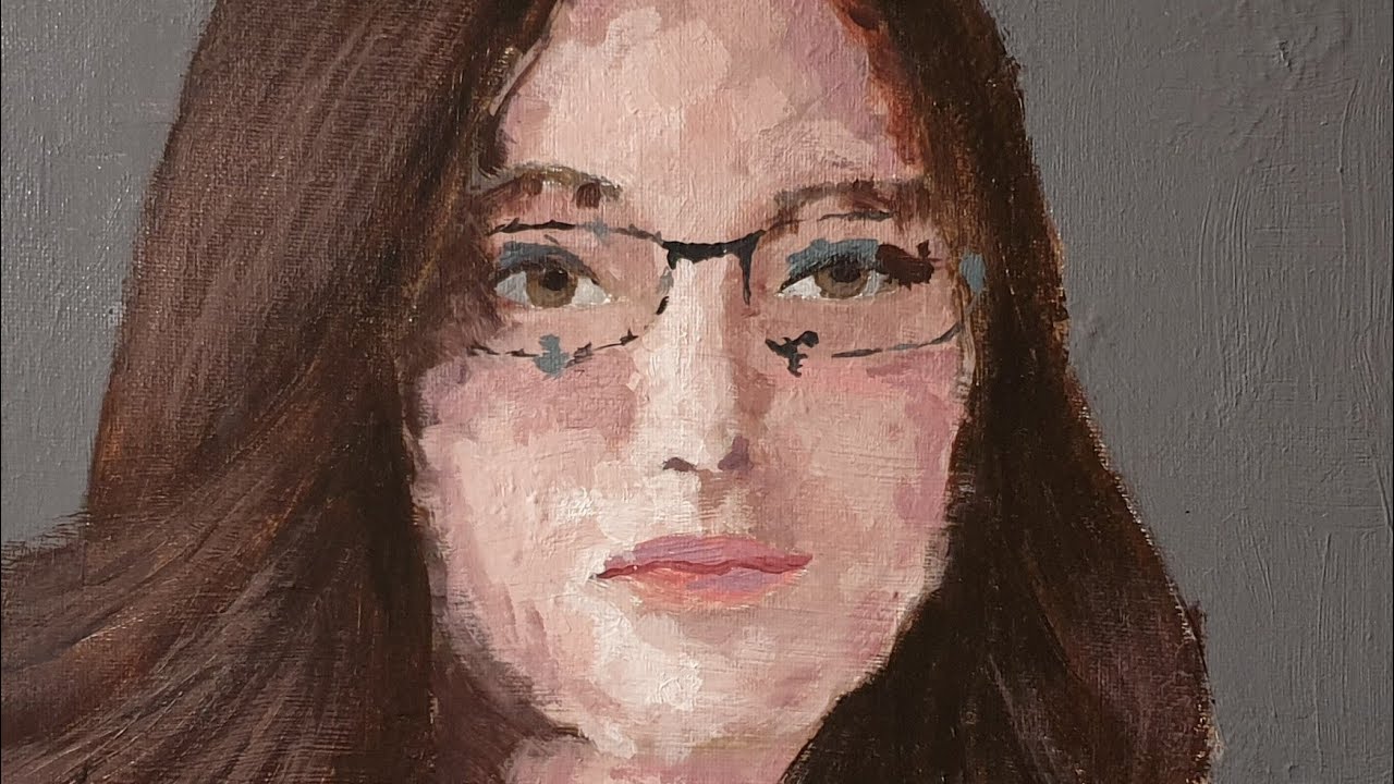 Sky Arts Portrait Artist of the year 2021 | Main heat painting