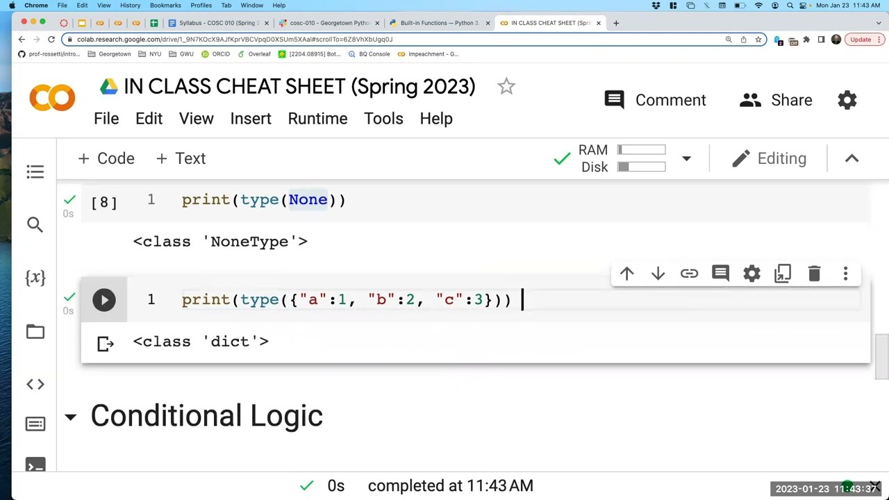 3.2 - Python Language Overview and Basic Datatypes  | Intro to Python Programming