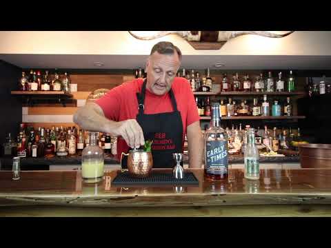How to make a Bourbon Mule 2 ways
