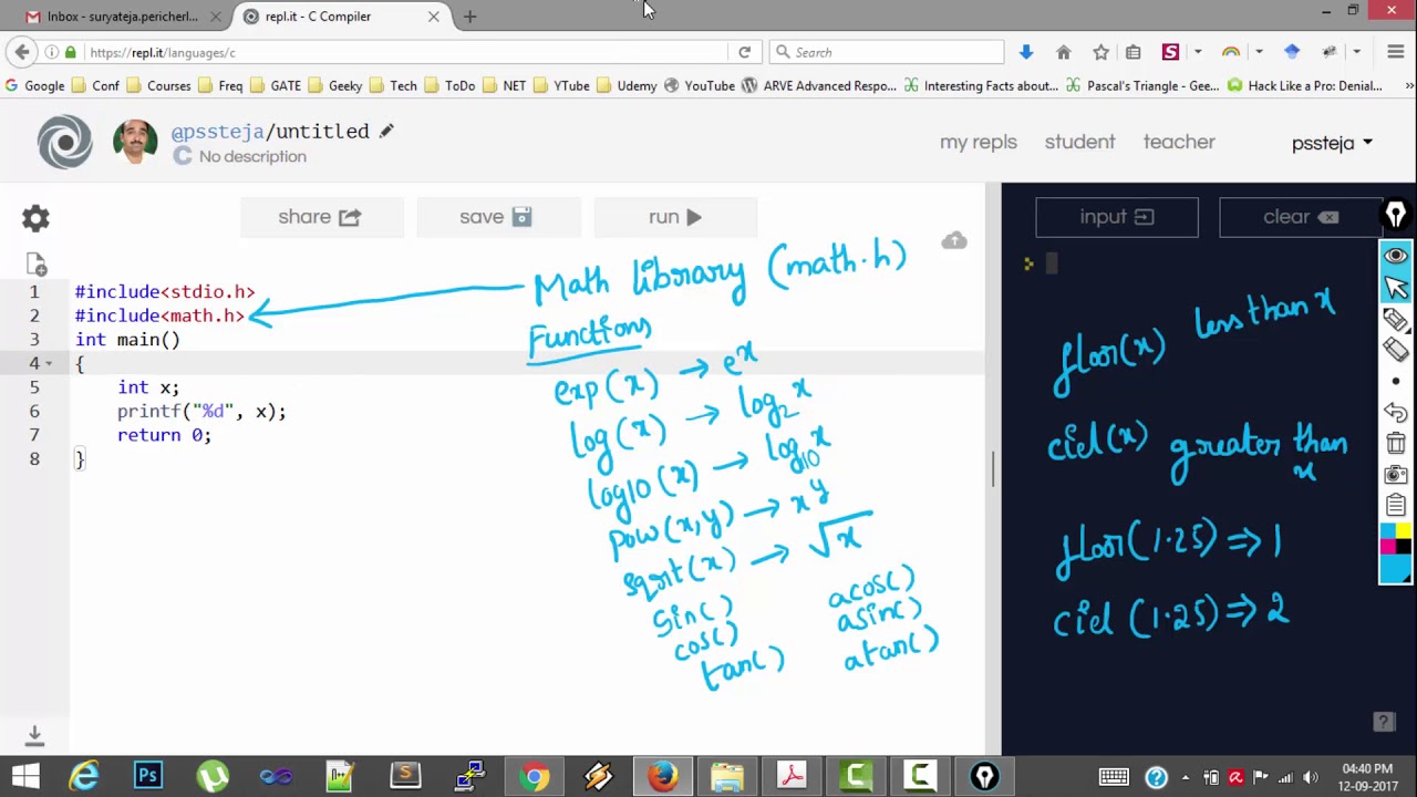 C Programming Basics Video Lectures Startertutorials