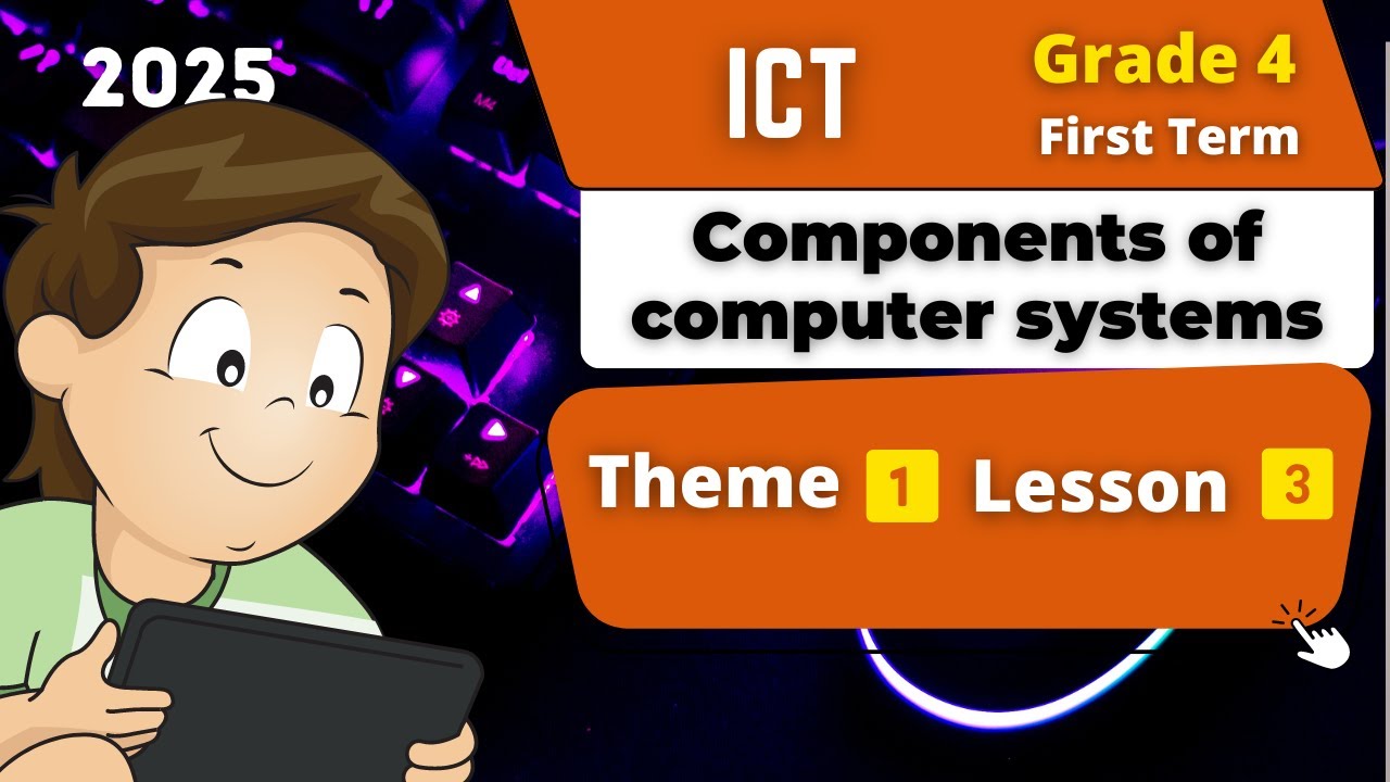 Components of computer systems | Grade 4 | Theme 1 - Lesson 3 | ICT