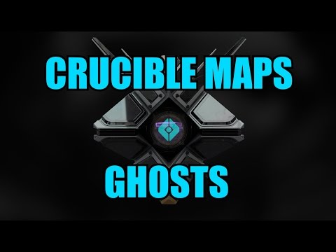CRUCIBLE MAPS GHOSTS - Spettri mappe PvP (Destiny Rise of Iron)