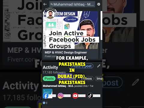 Part 14 | Join Facebook Jobs Groups | B4 Travel #dubai #jobseekers #uae #uaejobs #dubaijobs #reels