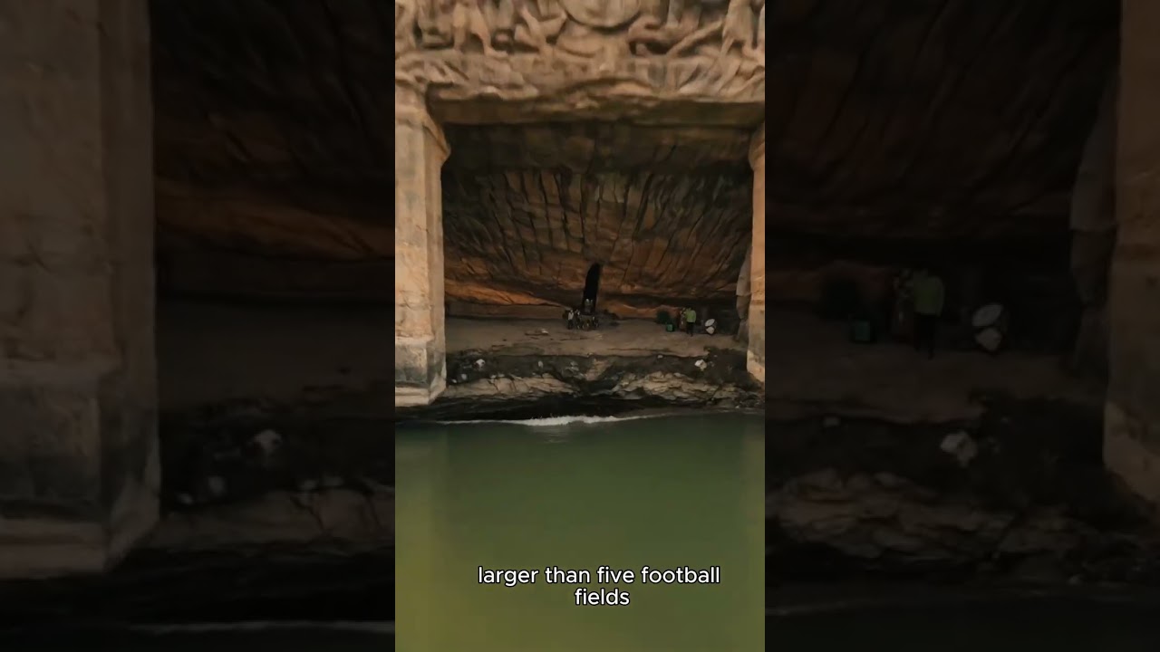 24 underground cathedrals. Hand-carved. Zero historical record. Found under a pond. #LongyouCaves