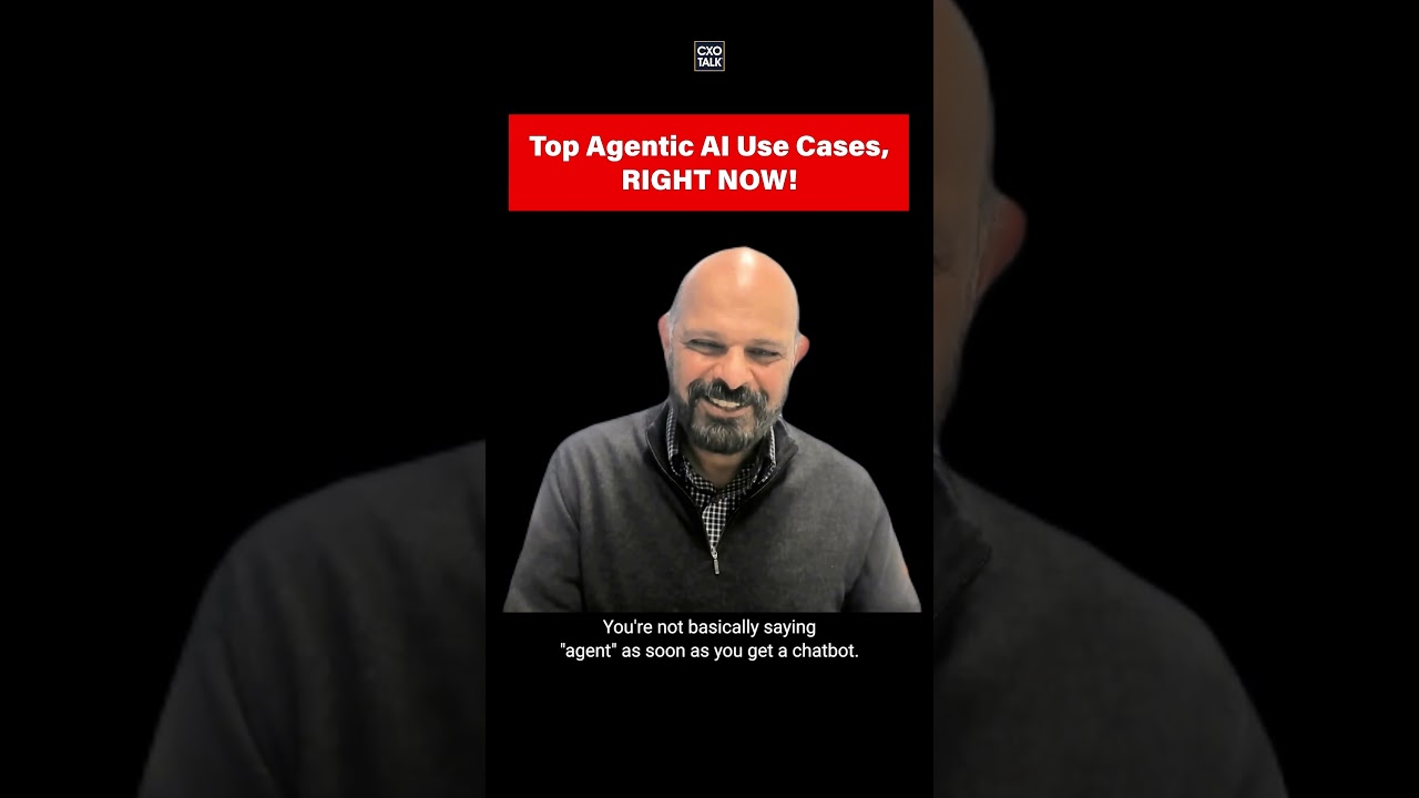 TOP Use cases for agentic AI and AI agents RIGHT NOW! #podcast #agenticai #artificialintelligence