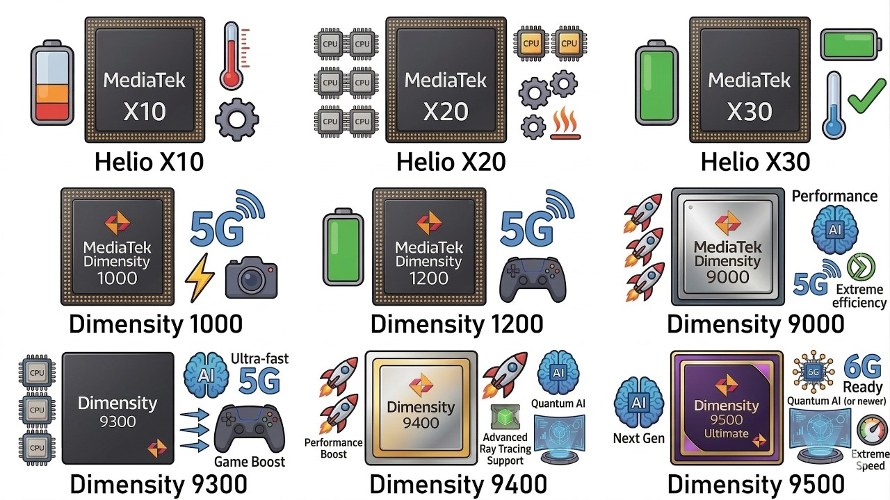 Every MediaTek Flagship Processor Explained