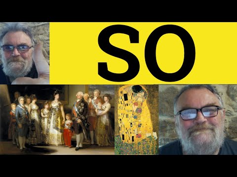 šµ So Explained So Grammar So Syntax - So Meaning - So Examples - ESL English Structures Full