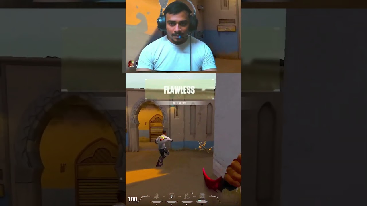 Than Thum Thin😂😂Giveaway at 500 Subs. #shorts #valorant #trending #fails