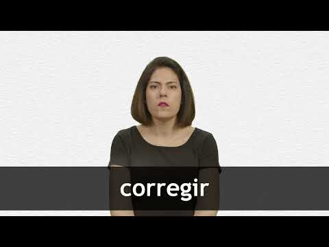 English Translation of “CORREGIR” | Collins Spanish-English Dictionary